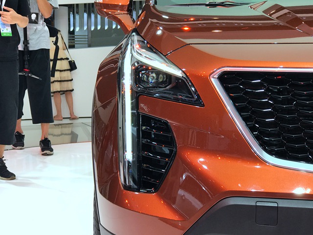 配置逆天 上汽通用凯迪拉克XT4车展实拍 _选车网