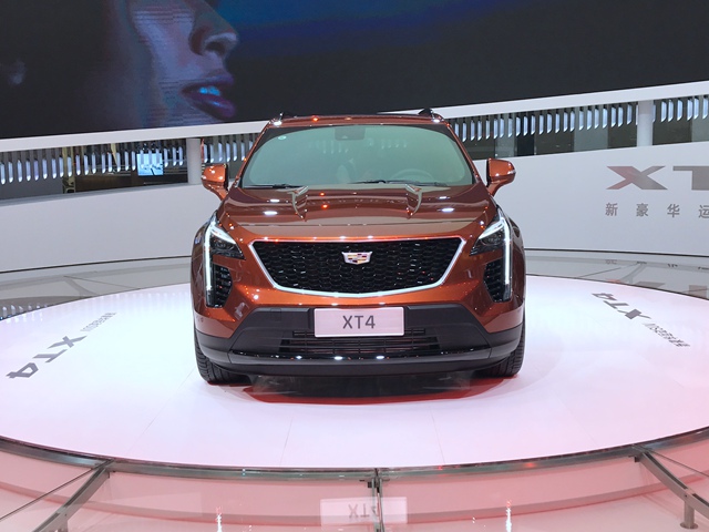 配置逆天 上汽通用凯迪拉克XT4车展实拍 _选车网